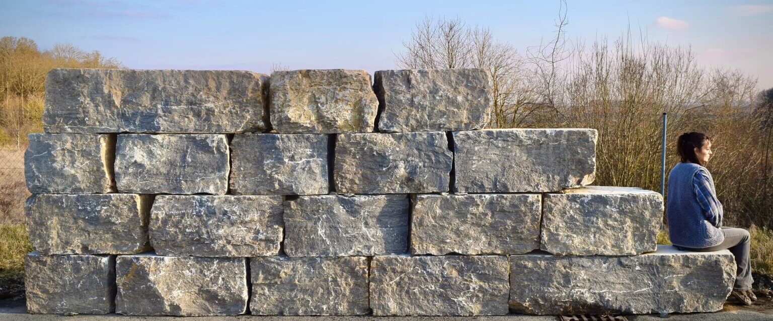 Unser neuer Muschelkalk Quaderstein - Seubert Natursteine